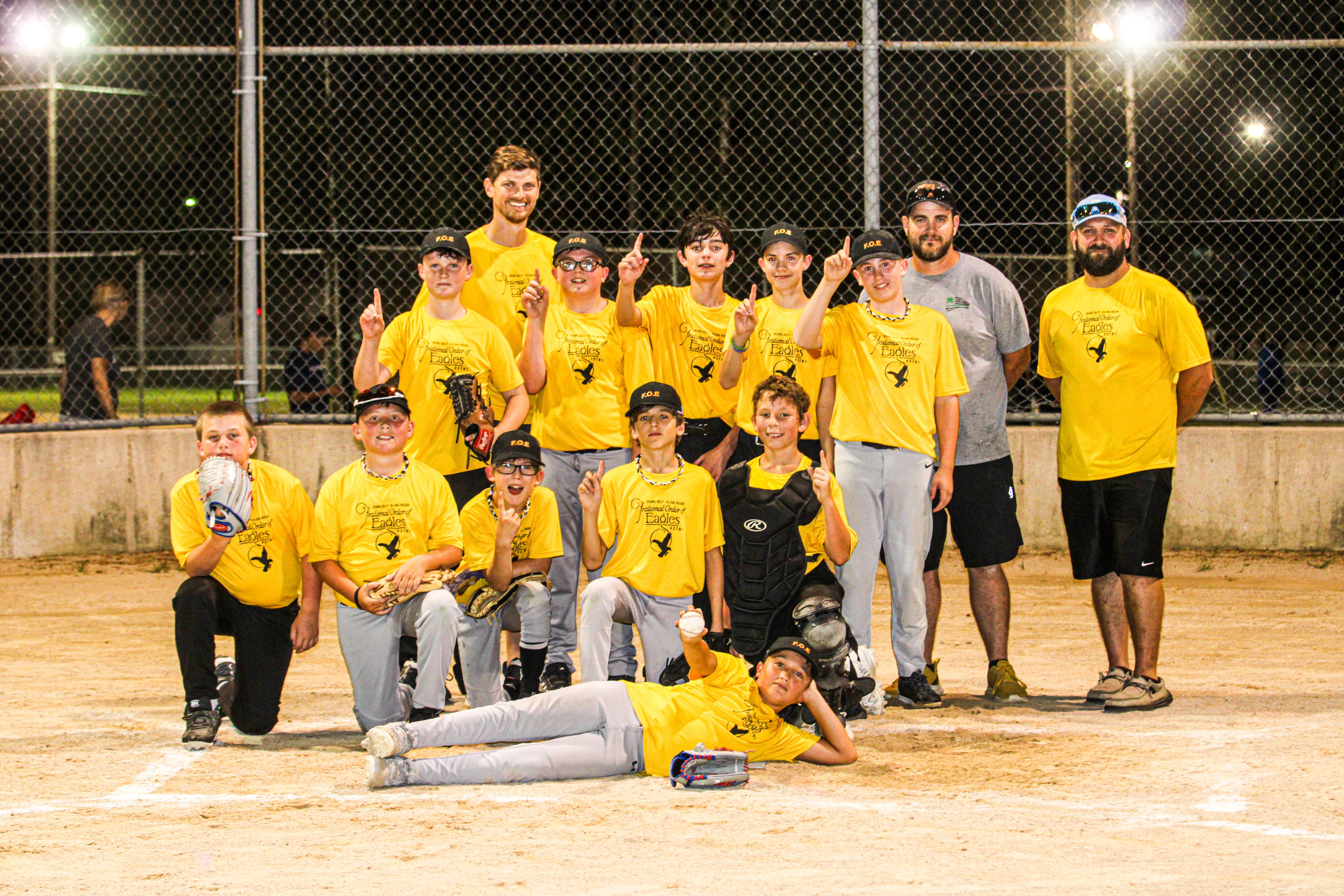 Fraternal Order Of Eagles 12U Cap Off A Perfect Season | Sullivan ...